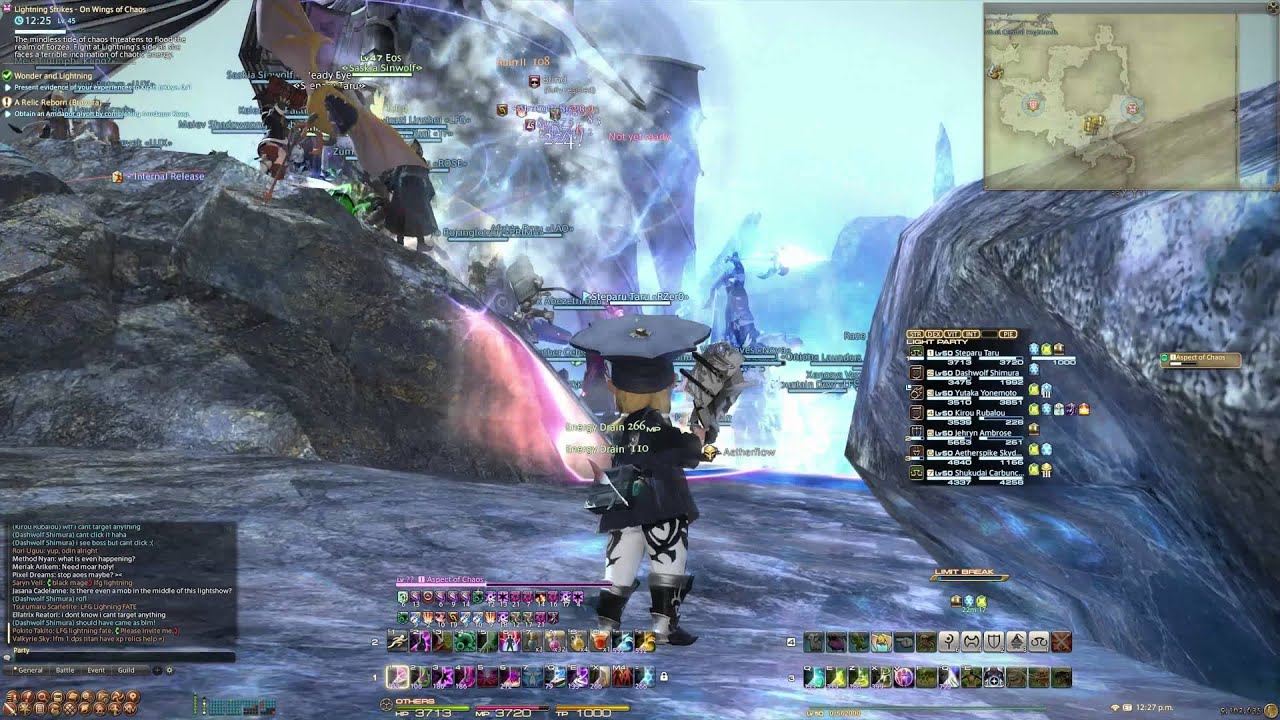 Final Fantasy XIV Lightning Strikes Chapter 4 Final Battle Ending UHD ...