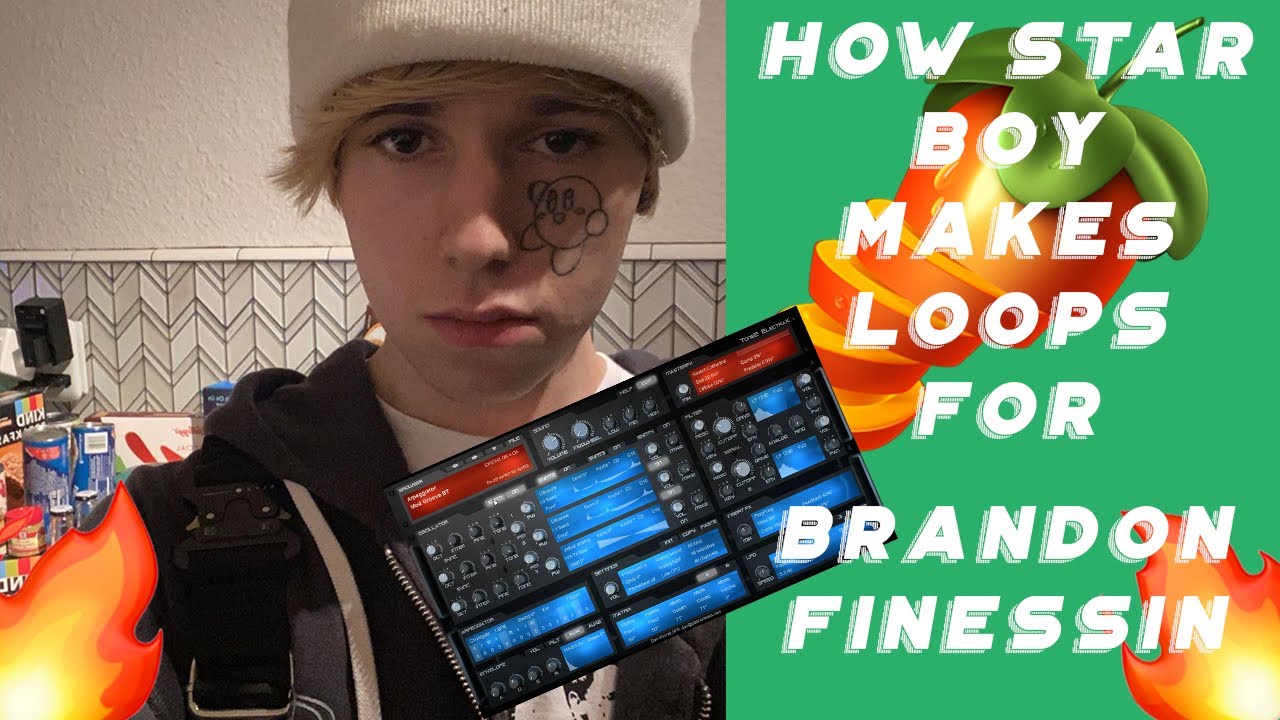 How Starboy Makes FIRE SIMPLE Melodies For Brandon Finessin | FL Studio ...