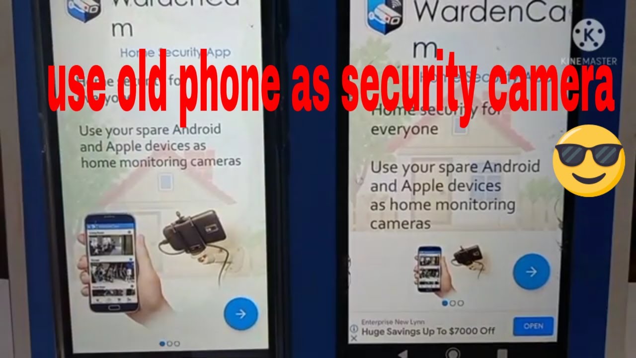 paano gawing cctv ang phone mo || use old phones as security camera ...