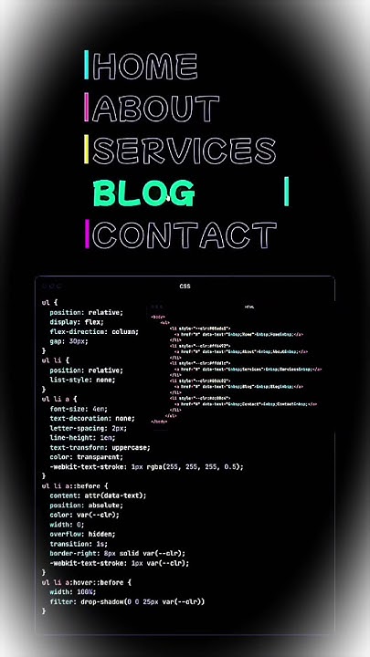 súper menú con HTML y CSS #html #css #alonsonavastack - YouTube
