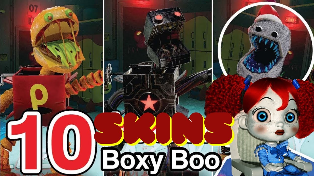 Project Playtime - All Skins Boxy Boo! - YouTube