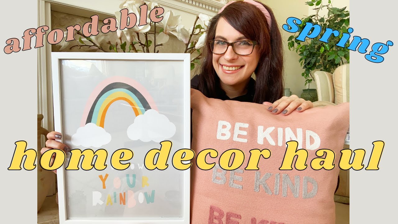 AFFORDABLE SPRING HOME DECOR HAUL 2021 // GEORGE at ASDA, TESCO ...
