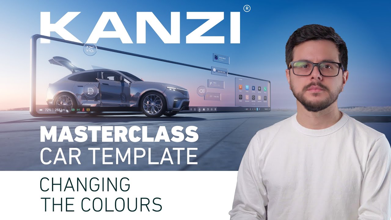 Kanzi Masterclass - Templates - Car - Changing the colors - YouTube