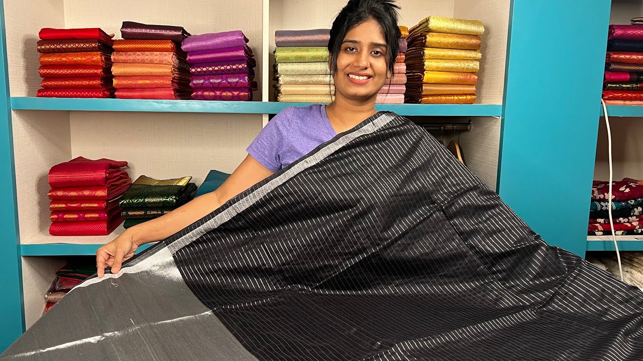 Budget Function wear Sarees (Cotton Silk) - YouTube