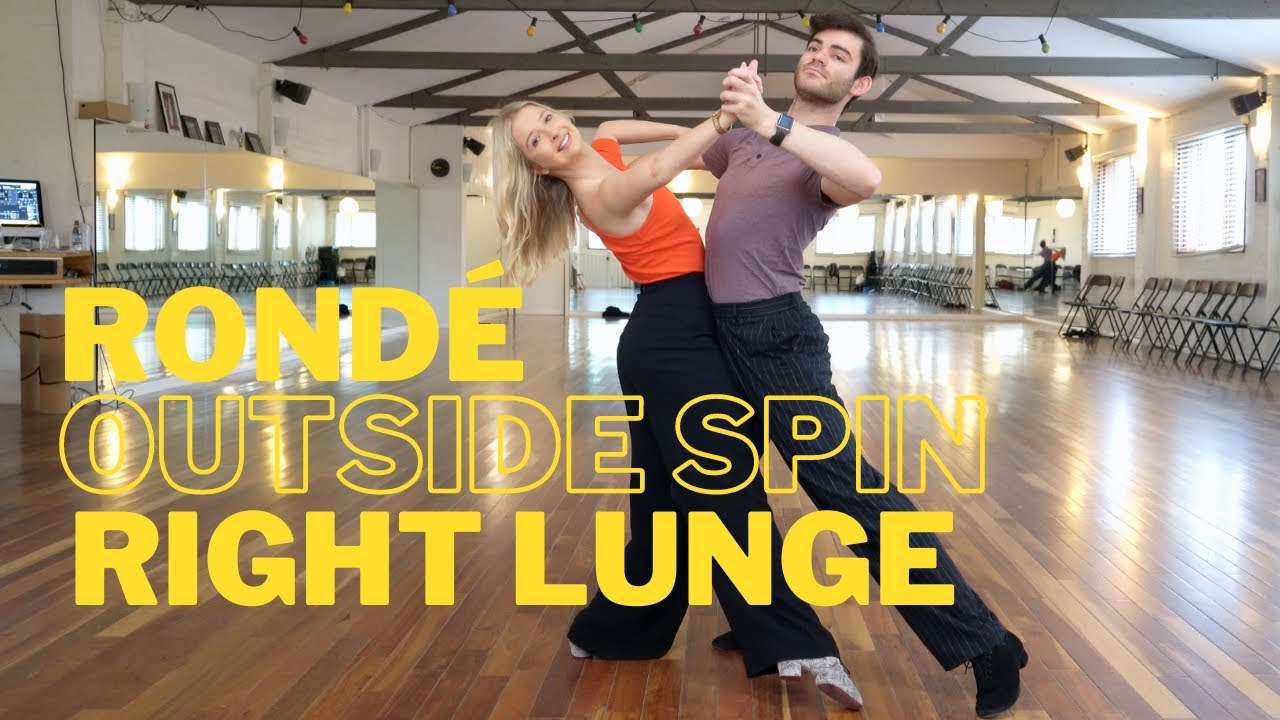 Rudolf Rondé, Outside Spin & Right Lunge | Waltz - YouTube