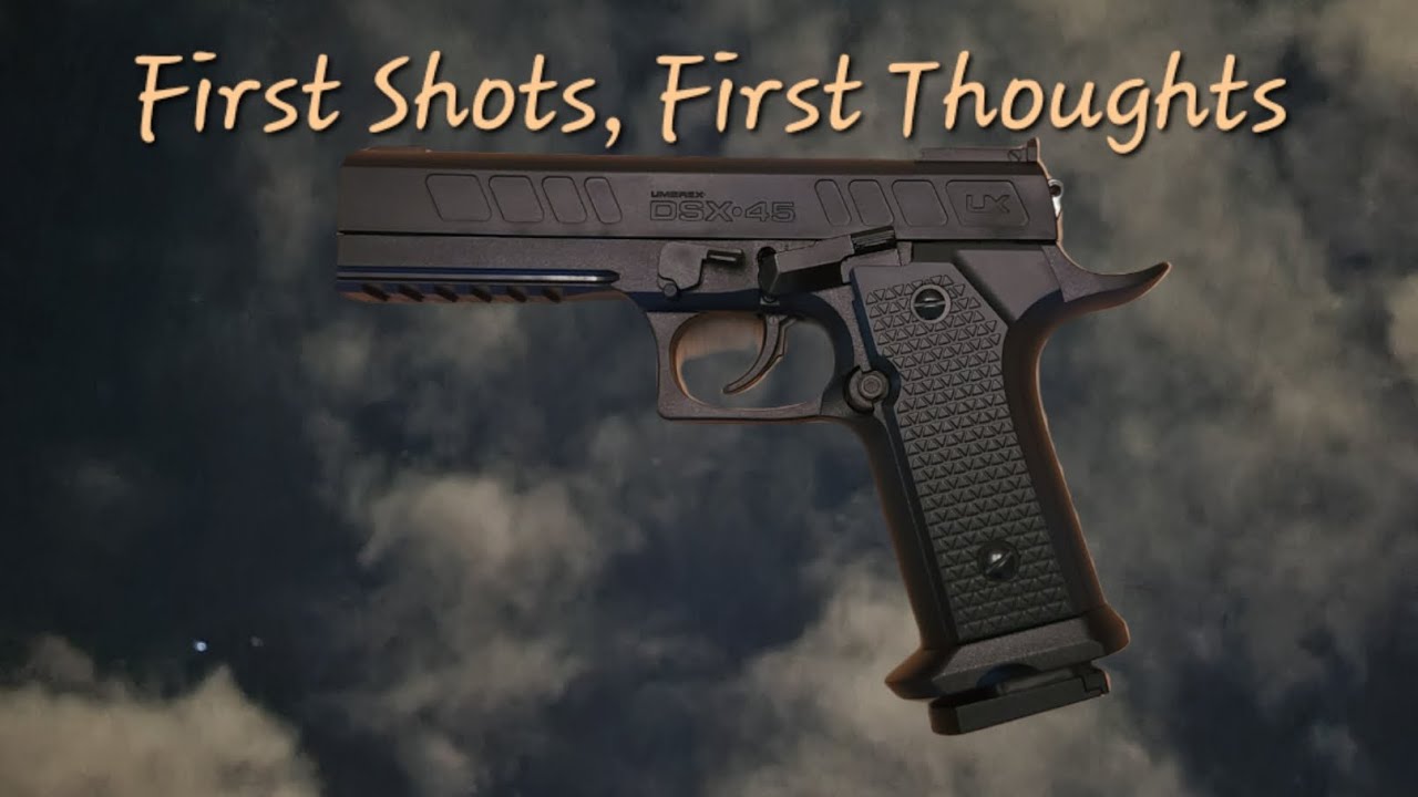 First Shots, First Thoughts: The NEW Umarex DSX-45! - YouTube