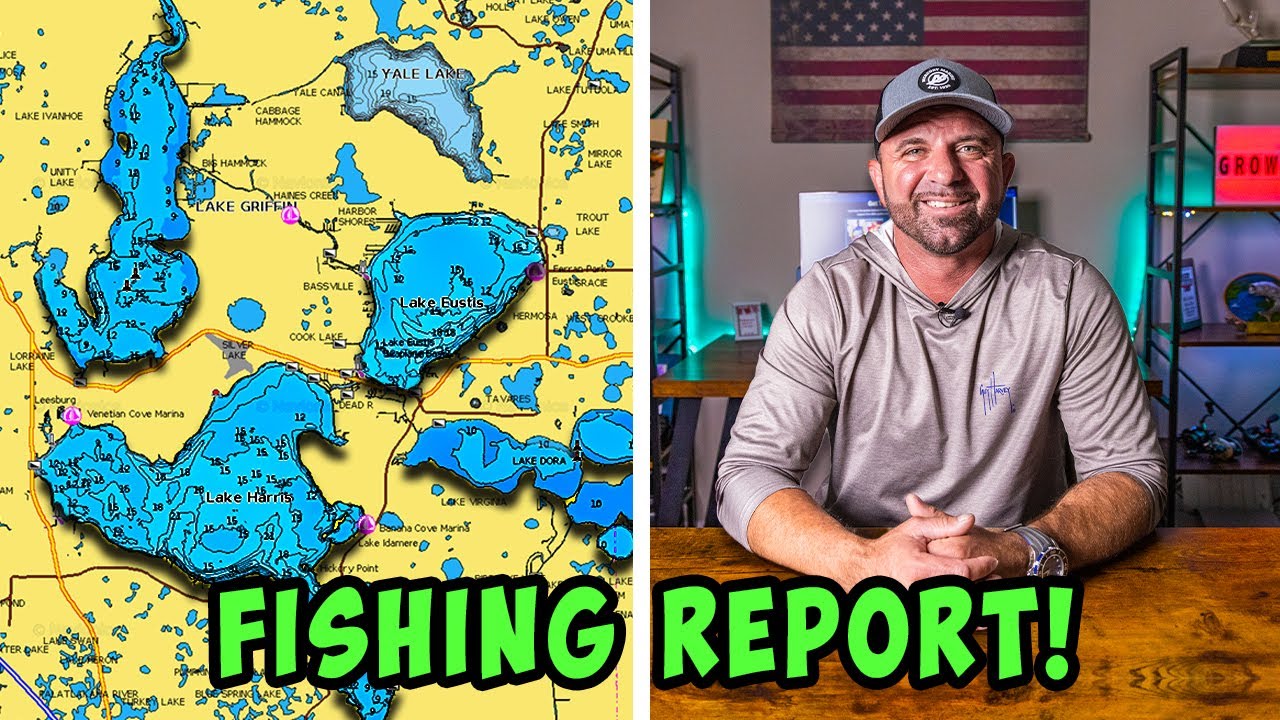 Harris Chain Fishing Report (Summer Patterns) - YouTube