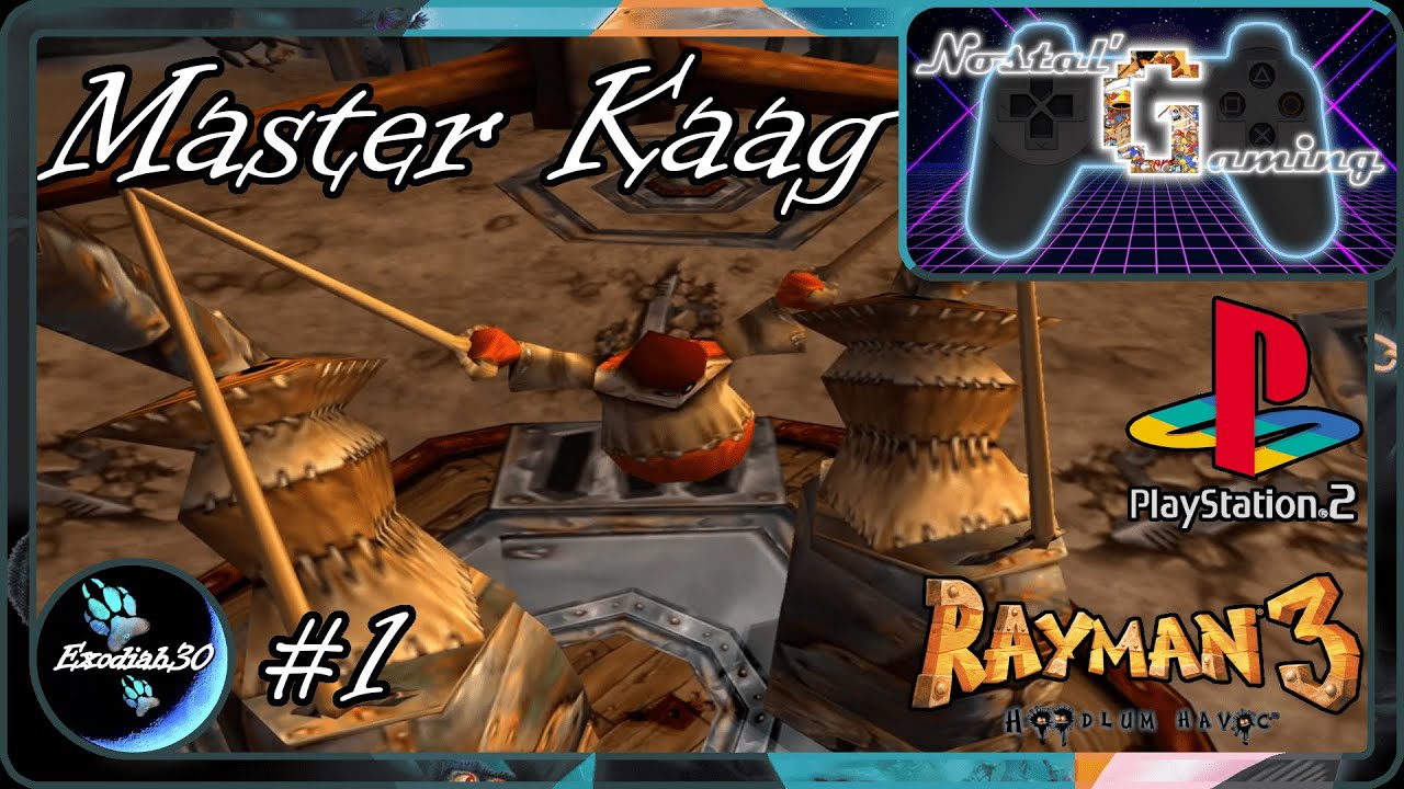 MASTER KAAG et la RAY'CRÊPE | Rayman 3 PS2 - Nostal'Gaming, Let's Play ...