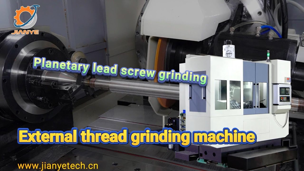 Precision grinding of planetary screws - YouTube