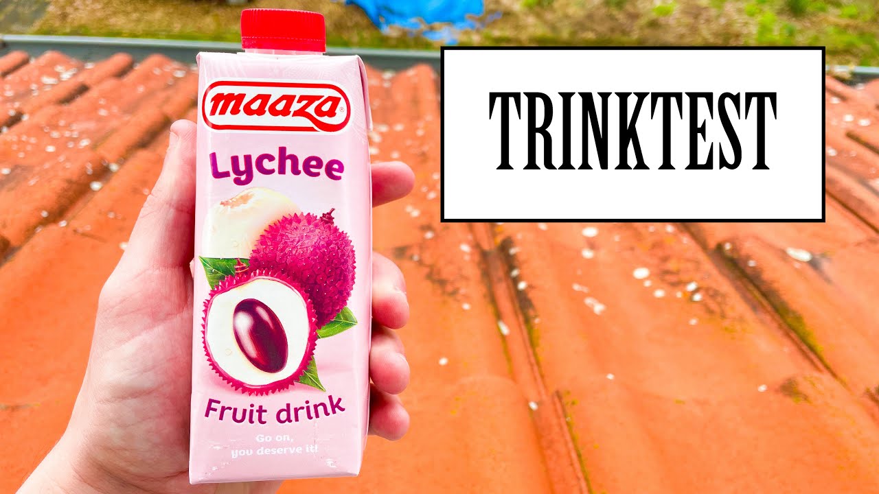 Maaza - Lychee (Fruit Drink) | TRINKTEST - YouTube