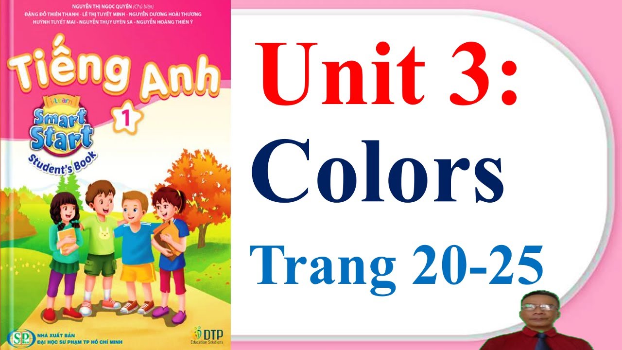 Tiếng Anh 1, smart start, Unit 3, COLORS, Student book | Learn English ...