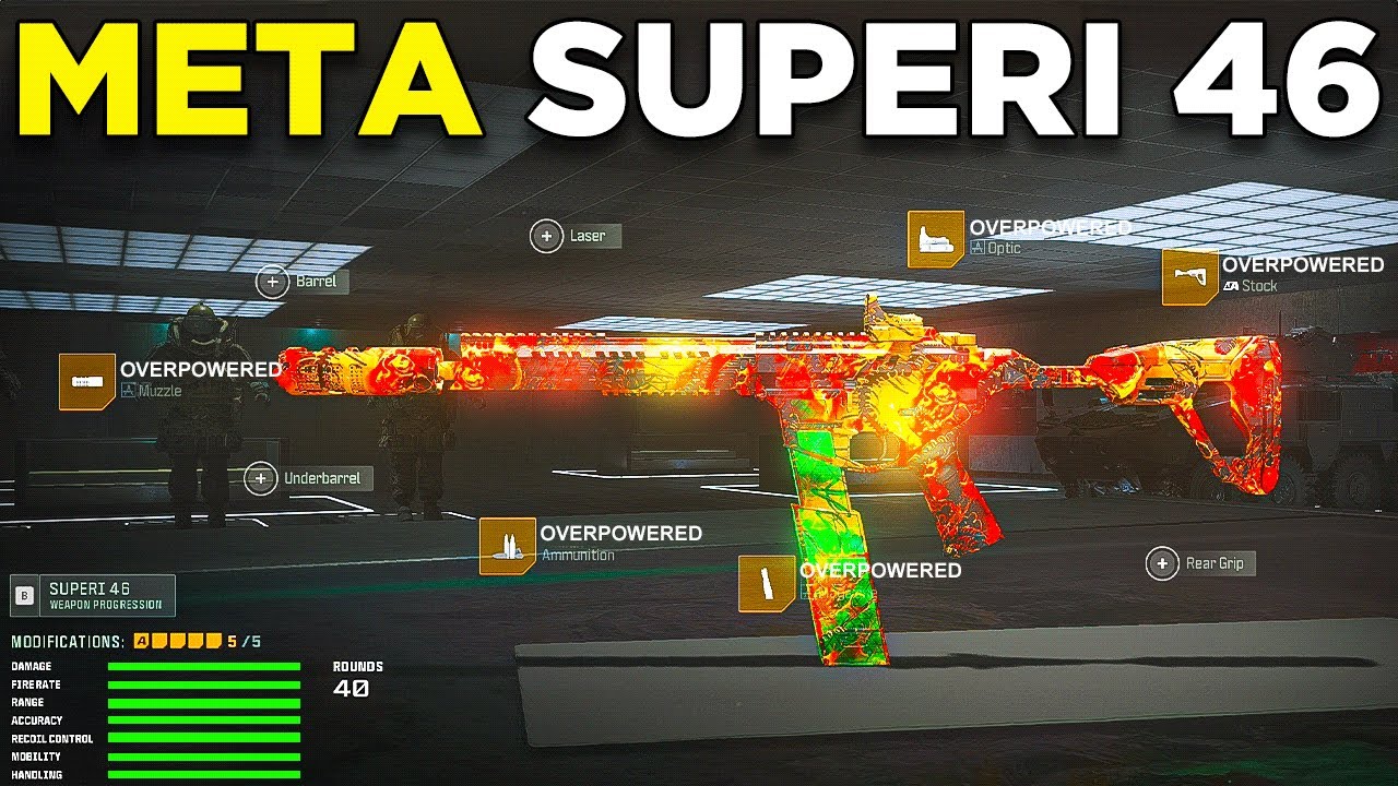 NEW *BROKEN* SUPERI 46 Loadout in Warzone 3! 😳 ( Best SUPERI 46 Class ...