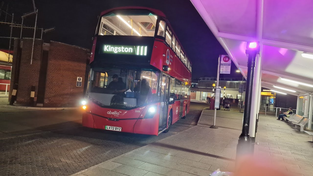 Full Journey On Route 111 3006 LV72BYZ - YouTube