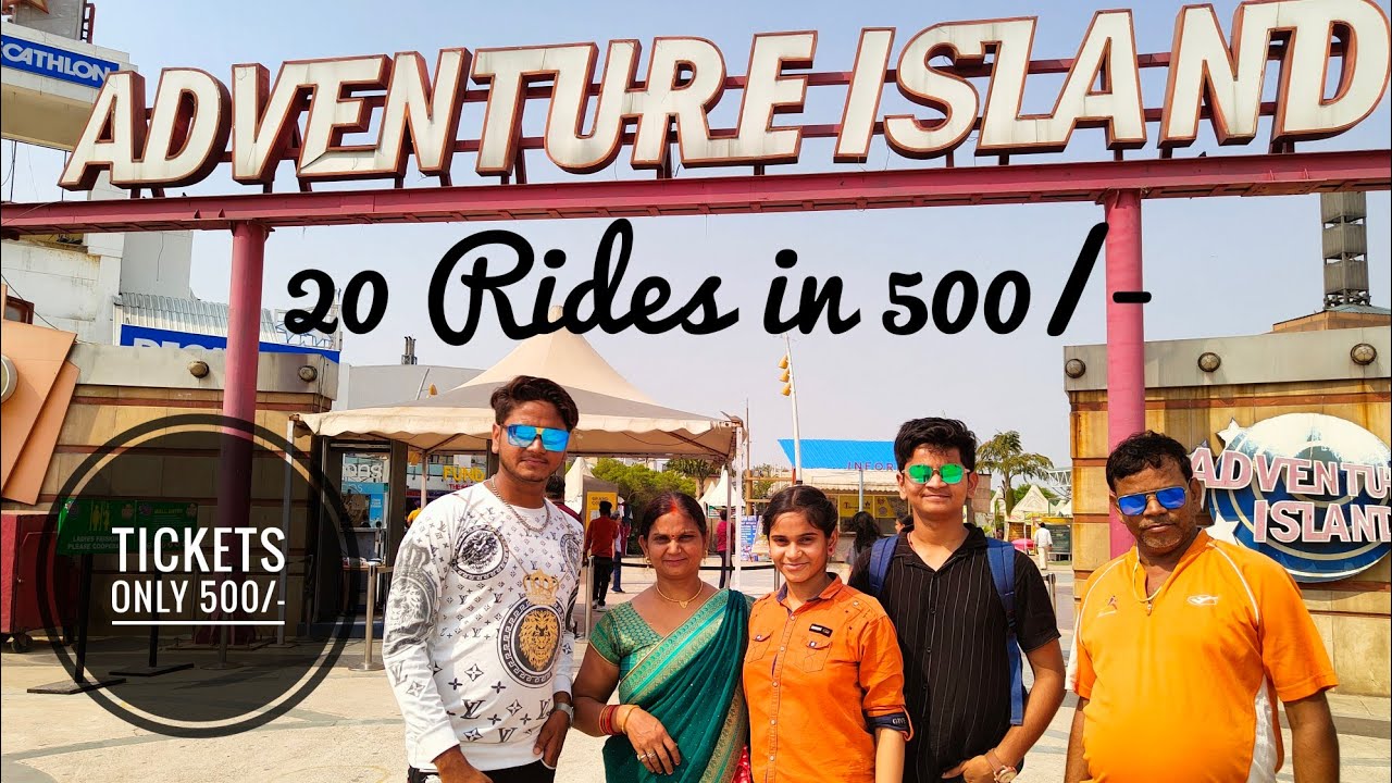Adventure Island Water park 🏝️ Rithala with family || June 2023 ...