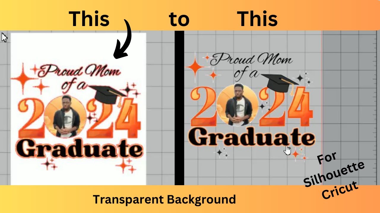 How to do a Transparent Background in Silhouette Studios And Cricut ...