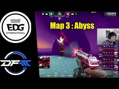 Sliggytv reacts to EDG vs DFM | Map 3 | Valorant Radiant Asia Invitational | - YouTube