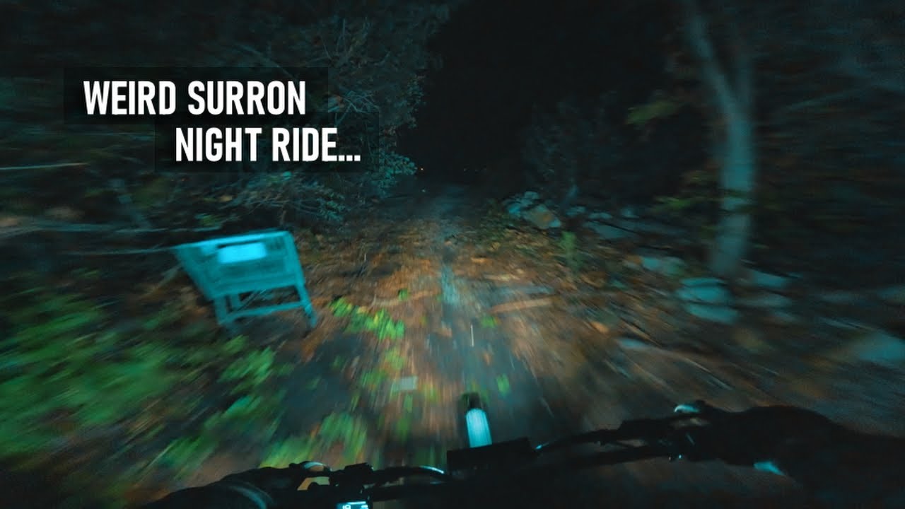 Riding at night is weird... || 2023 Surron Exploring || ebike - YouTube