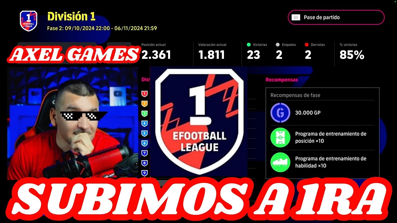 🏆EL ESPÍRITU DE LUCHA DE AXEL GAMES NOS AYUDÓ A SUBIR A 1RA DIVISIÓN🏆 ...