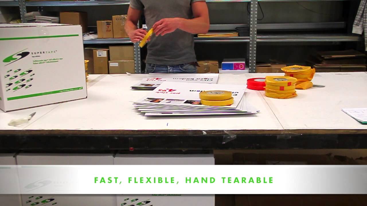 Supertape double-sided display tapes - YouTube