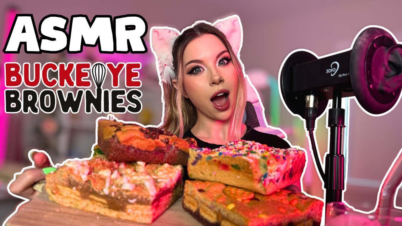 Buckeye Brownies ASMR MUKBANG - YouTube