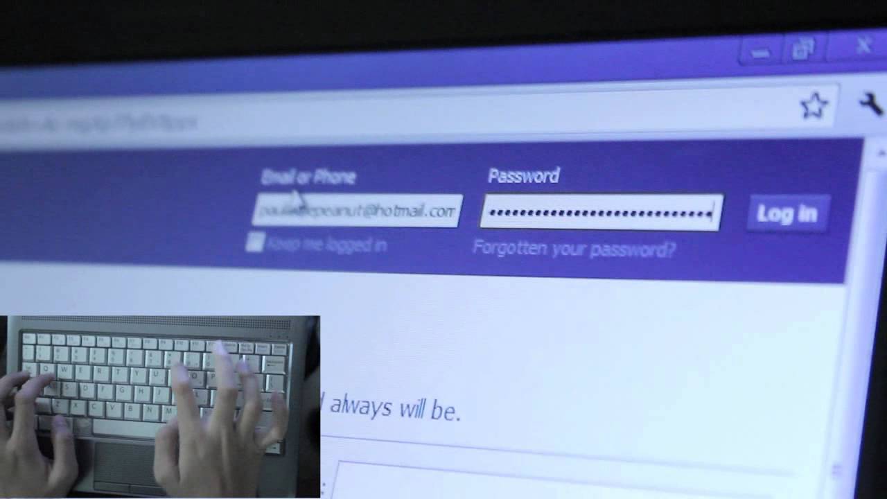 Worlds longest password in Facebook - YouTube