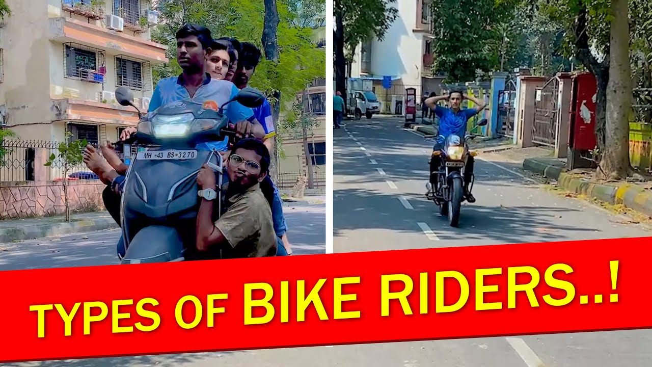 Types Of Bike Riders On Road Pramod Parthe YouTube types-of-bike-riders-on-road-pramod-parthe-youtube