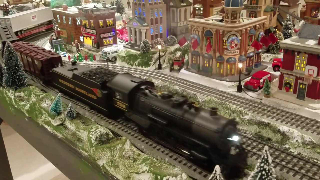 2017 Christmas and winter O gauge layout with Polar Express and other ...