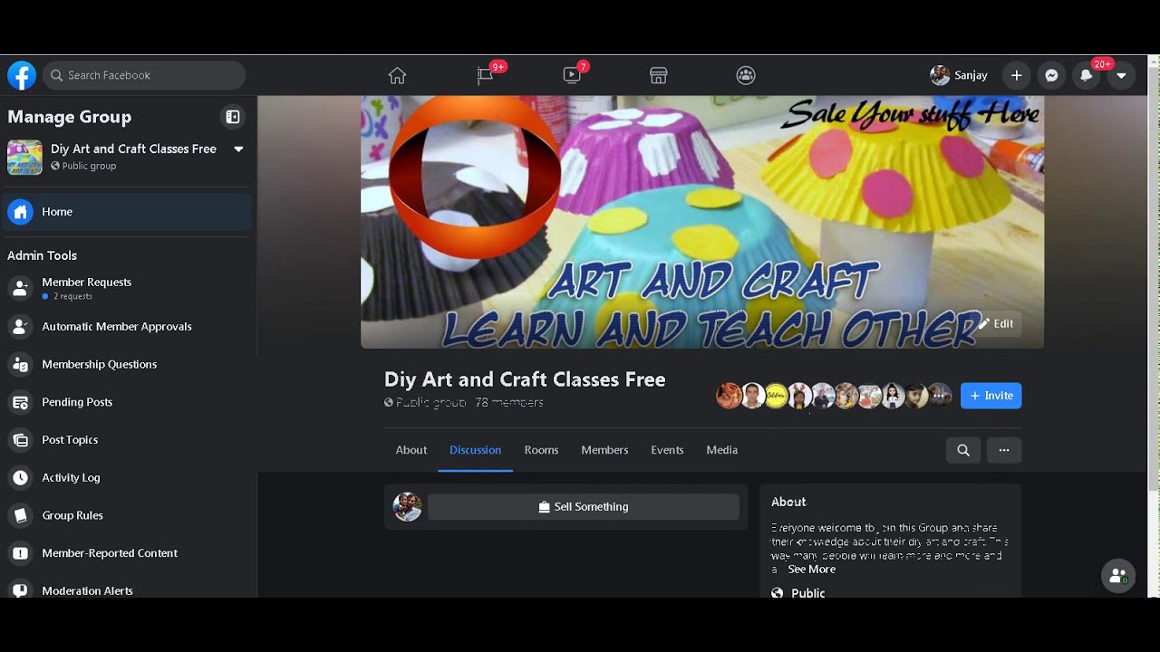 how to create buy and sell group on facebook - YouTube