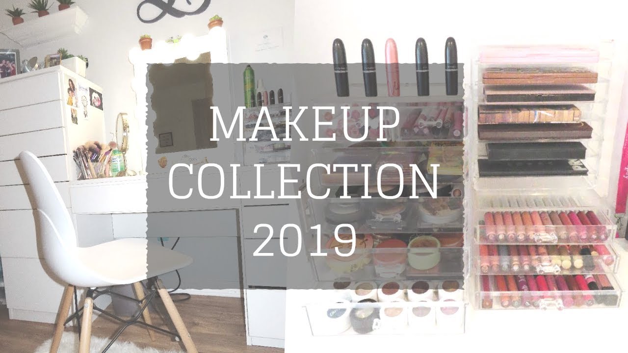 Makeup Collection And Vanity Tour 2019 Youtube
