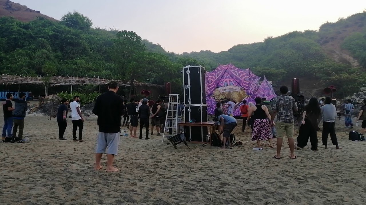 Dream beach Goa 2020 psy trance sunrise - YouTube