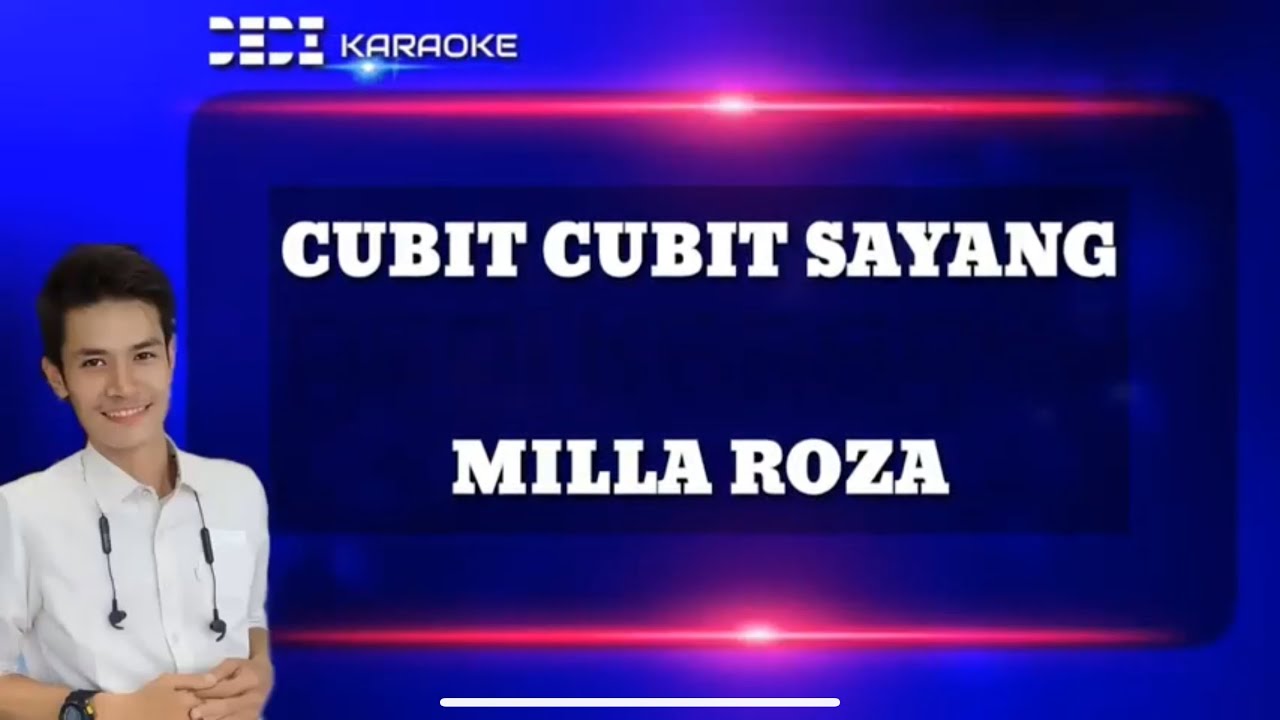 Karaoke Cubit Cubit Sayang (Dikitik-kitik) Milla Roza Mix Slow KN7000 ...