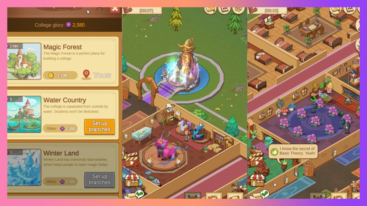 Idle Magic School: Max Magic Forest - YouTube