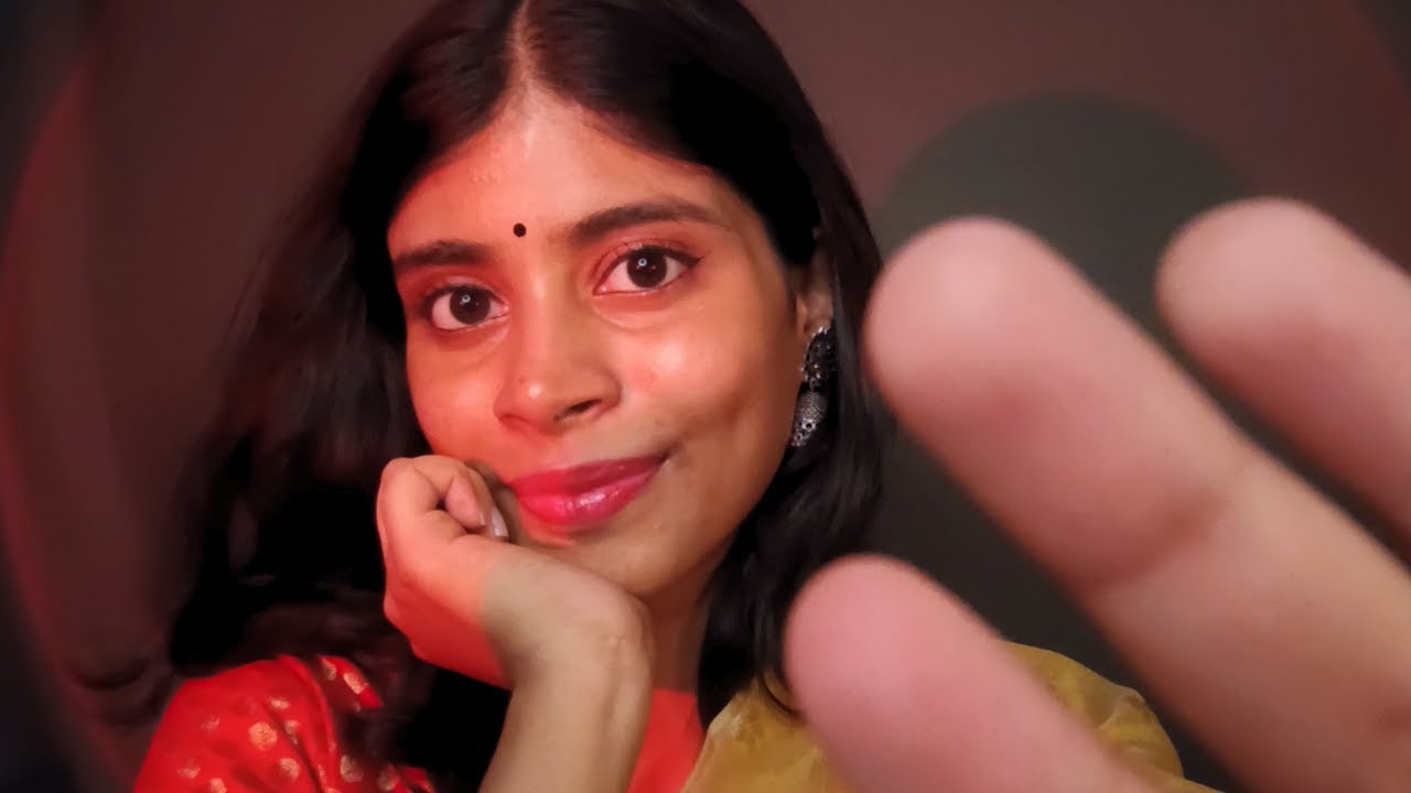 INDIAN ASMR | Plucking All Your Negative Energy | Face Touching, Invisible Triggers | HINDI ASMR ...
