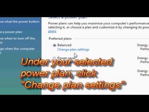 How to change the start menu power button action in Windows Vista - YouTube