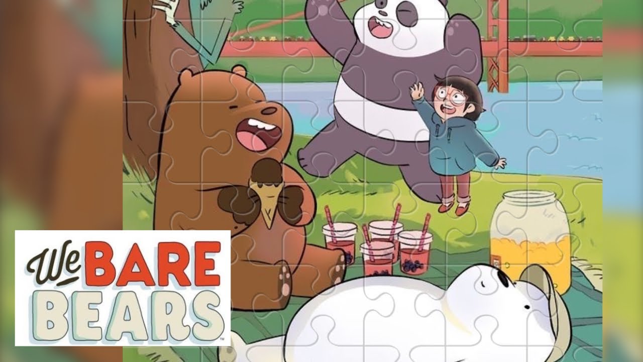 Grizz Panda and Ice Bear - We Bare Bears 🐻 🐻‍ ️🐼 Puzzle 🧩 | Puzzle For ...