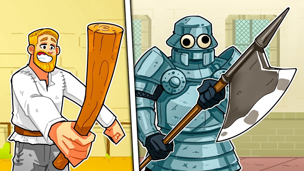 Upgrading my Peasant into the Ultimate Knight in Totally Accurate ...