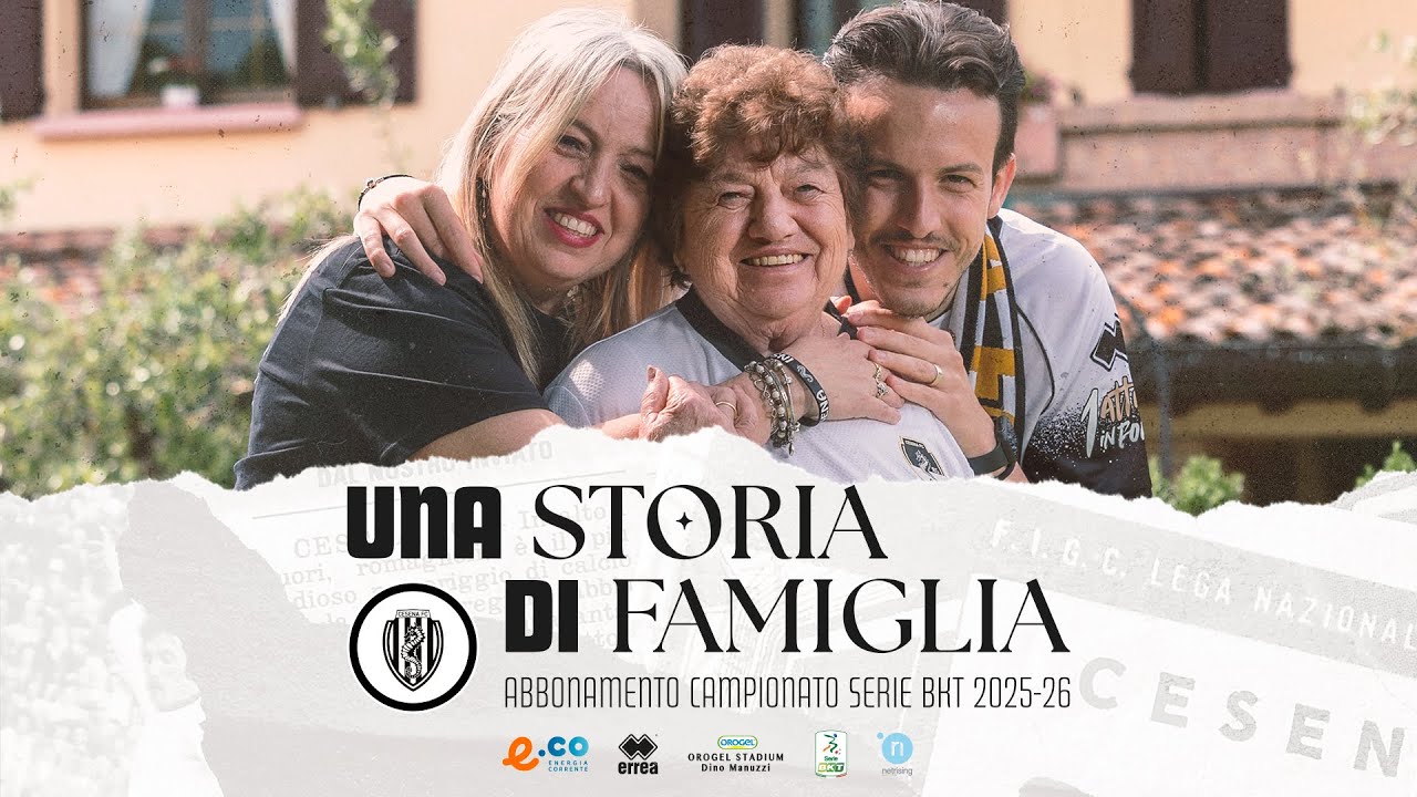 Una storia di famiglia - campagna abbonamenti 2025/26 - YouTube