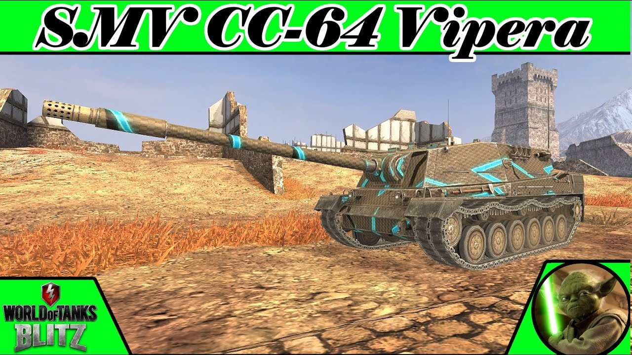 SMV CC-64 Vipera -_- World of Tanks Blitz - YouTube