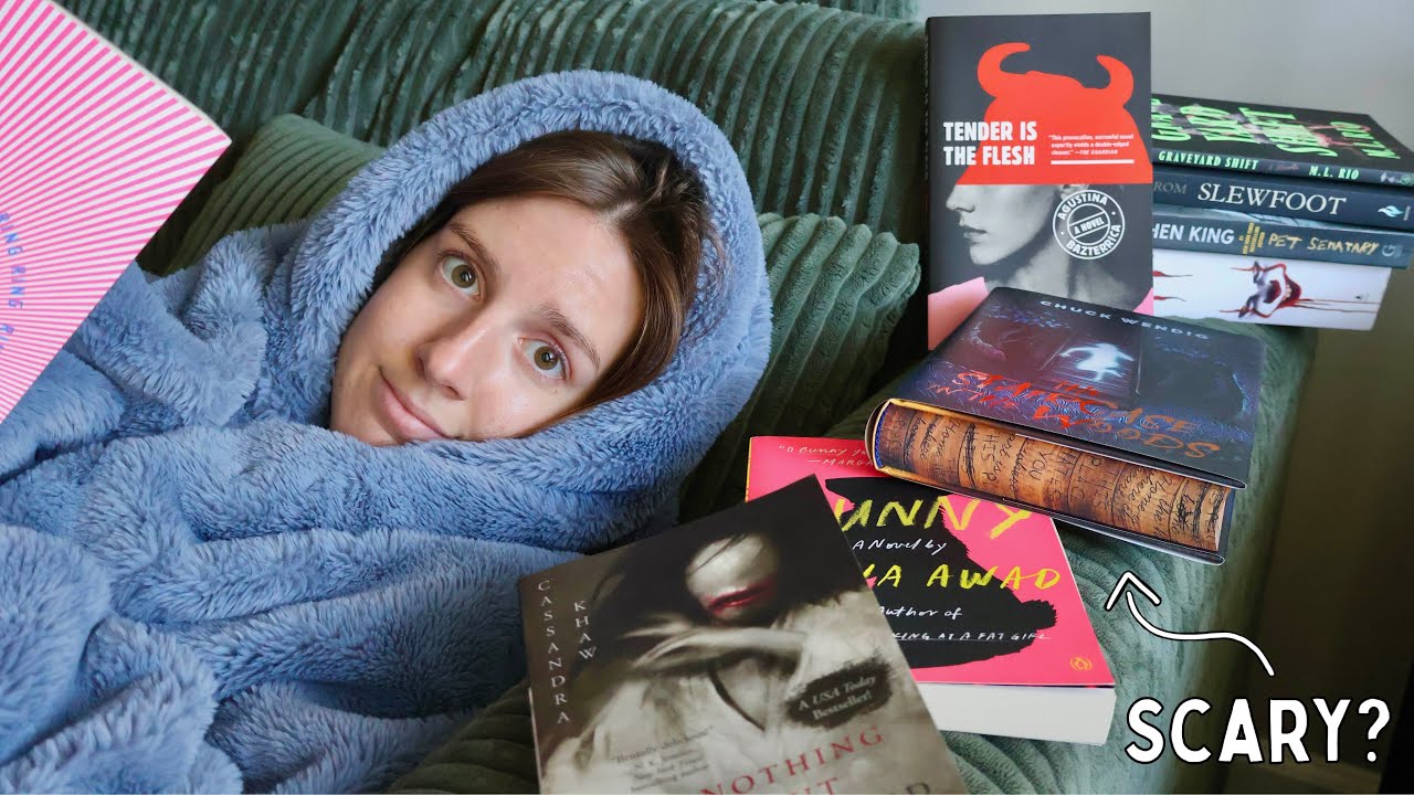Are horror books ACTUALLY scary? 📺🪦🐄| Horror reading vlog - YouTube