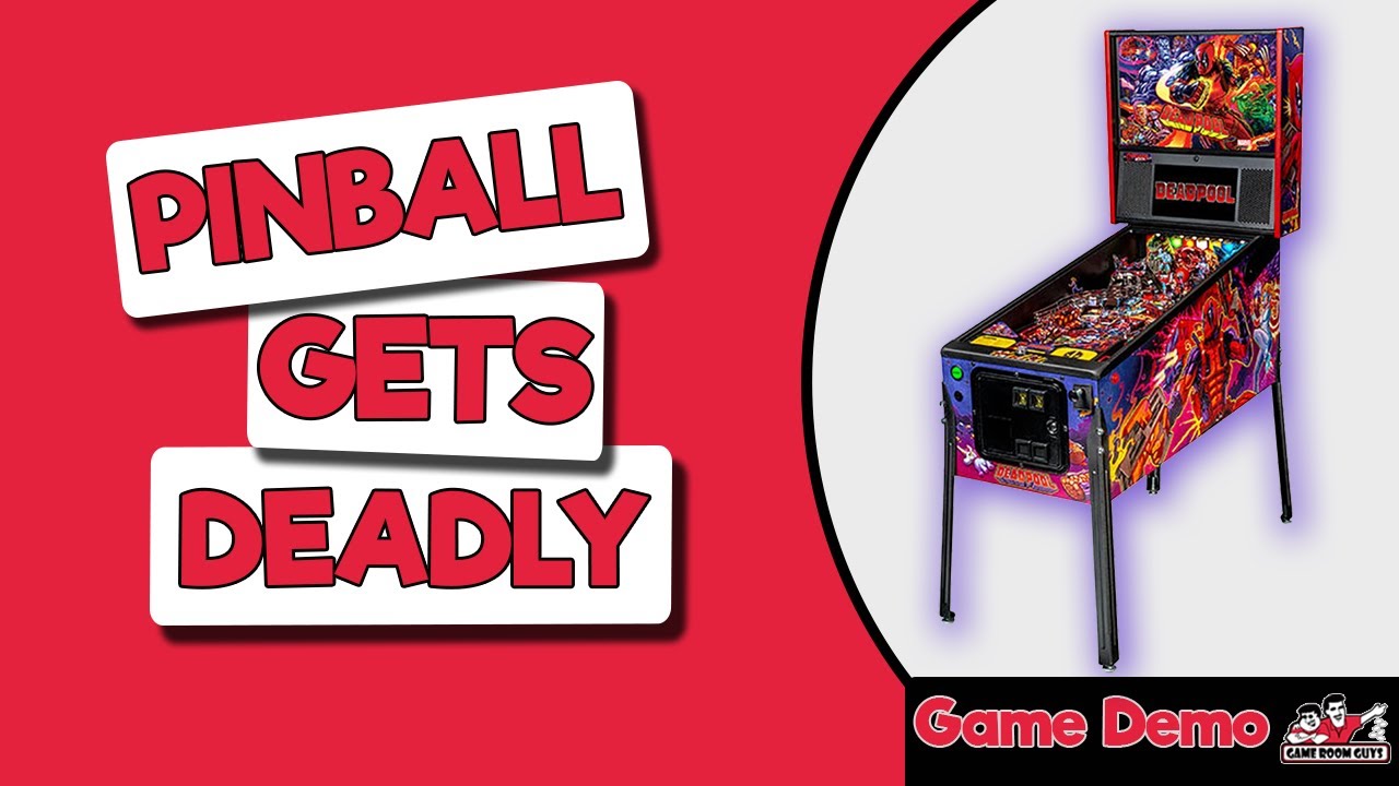 Deadpool Pinball Game Demo | Game Room Guys - YouTube