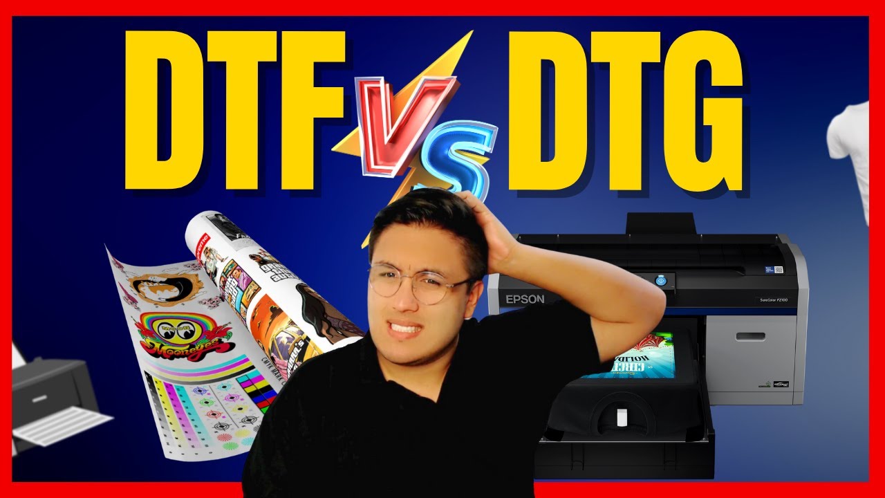 O QUE É DTF E DTG? - YouTube