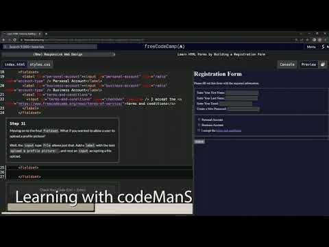 (ARCHIVED) Learn HTML Forms by Building a Registration Form - Step 31 ...
