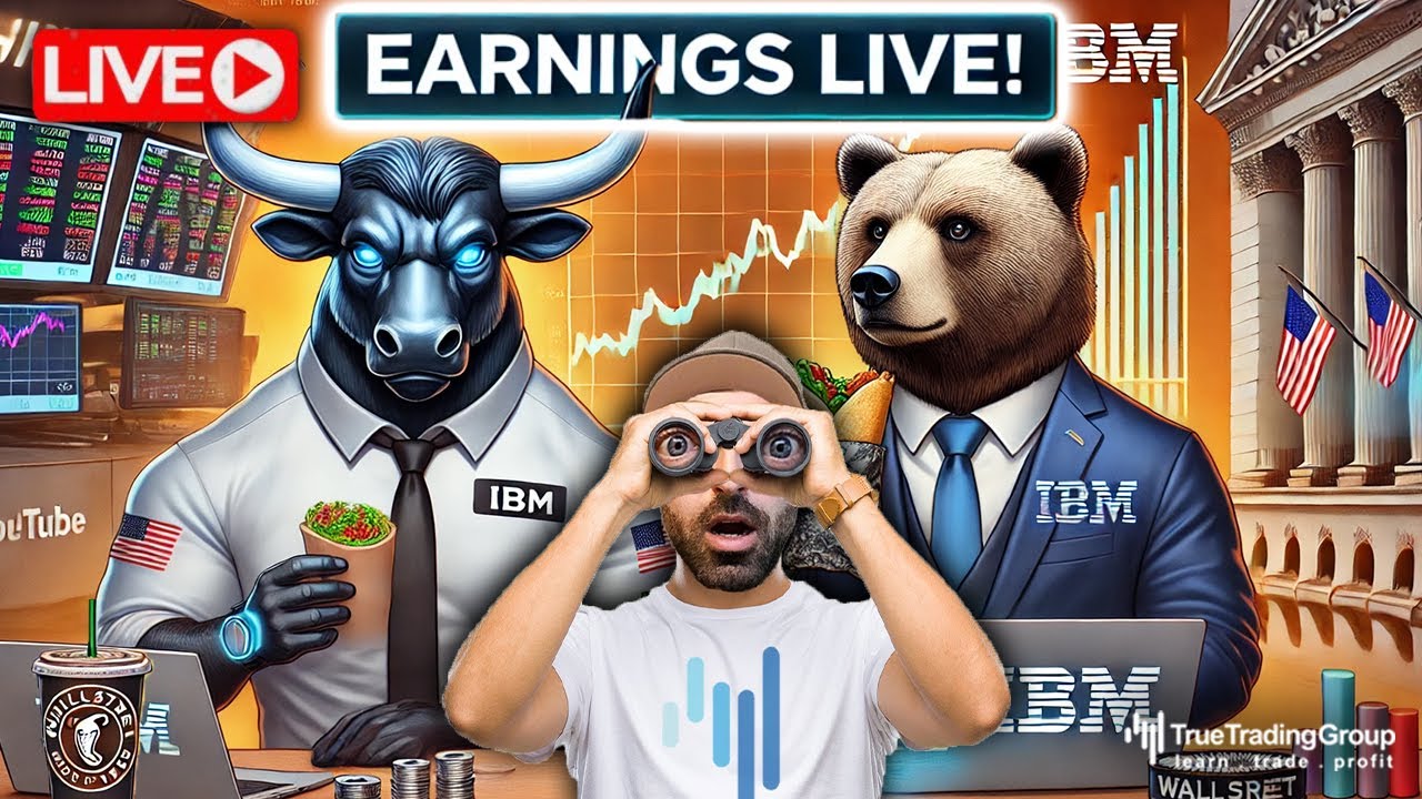 🔴 STOCK MARKET CRASH Incoming? Live CMG Stock Earnings, IBM, Ford & How ...