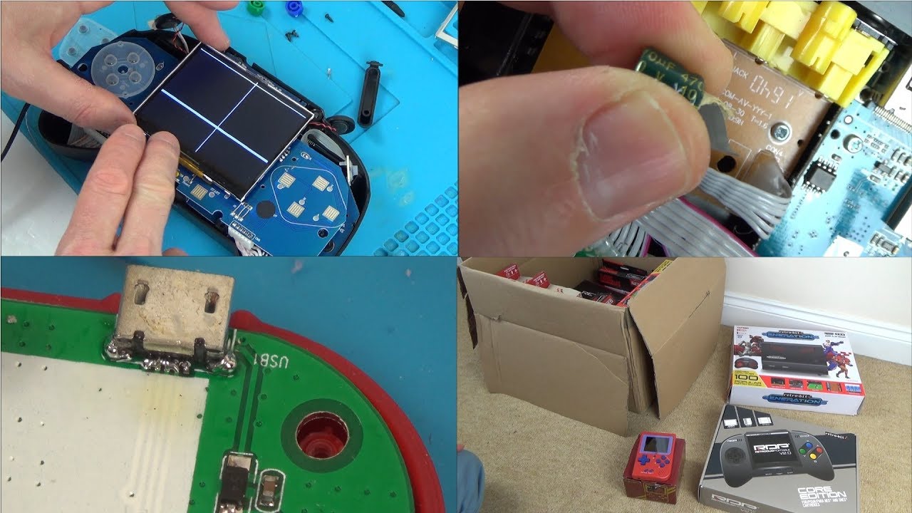 Revisit on the very 1st 'Trying to Fix' video - Games Console Bundle ...