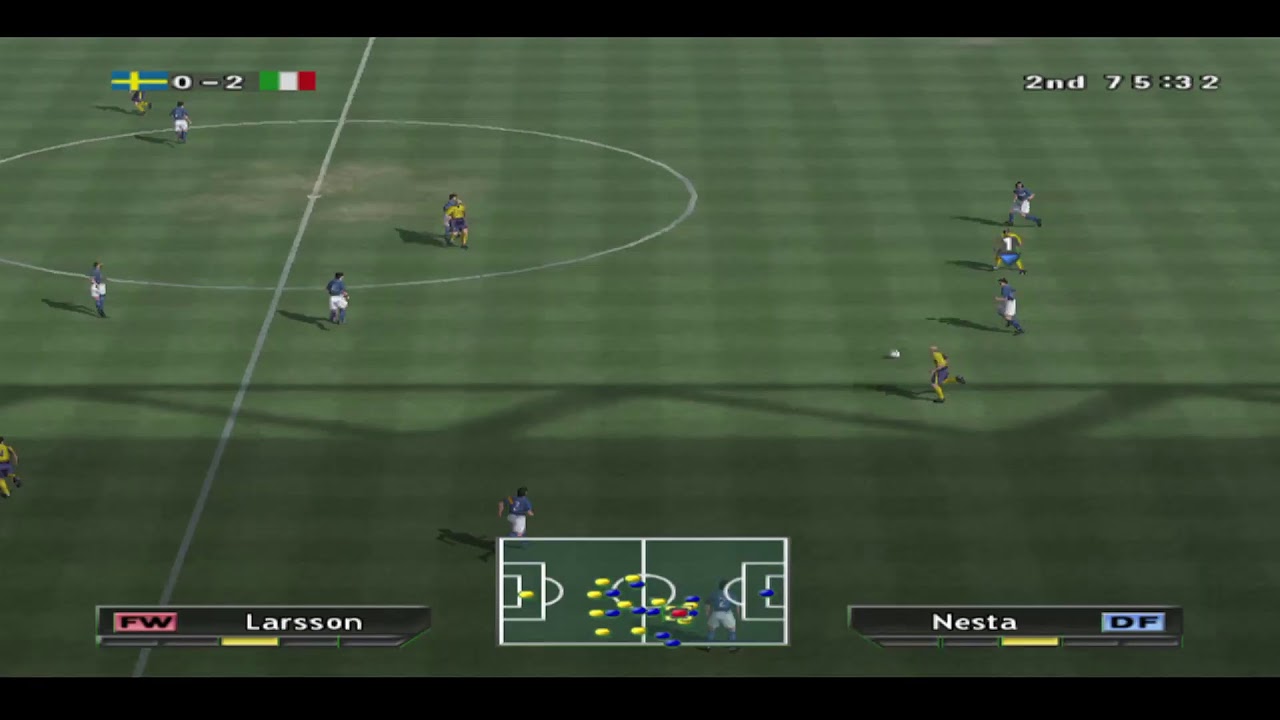 Pro Evolution Soccer 2001 ps3 - YouTube