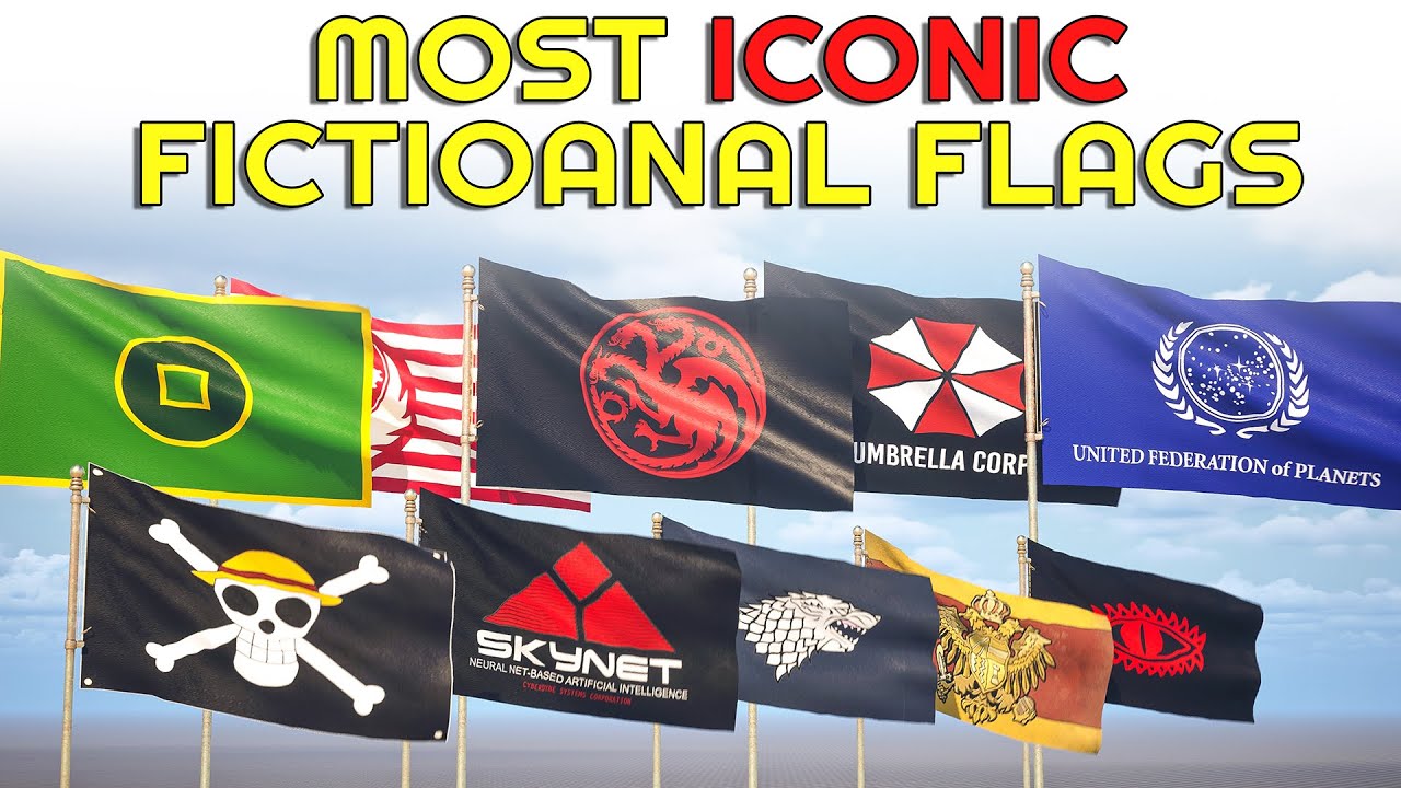 Most Iconic Fictional Flags - YouTube