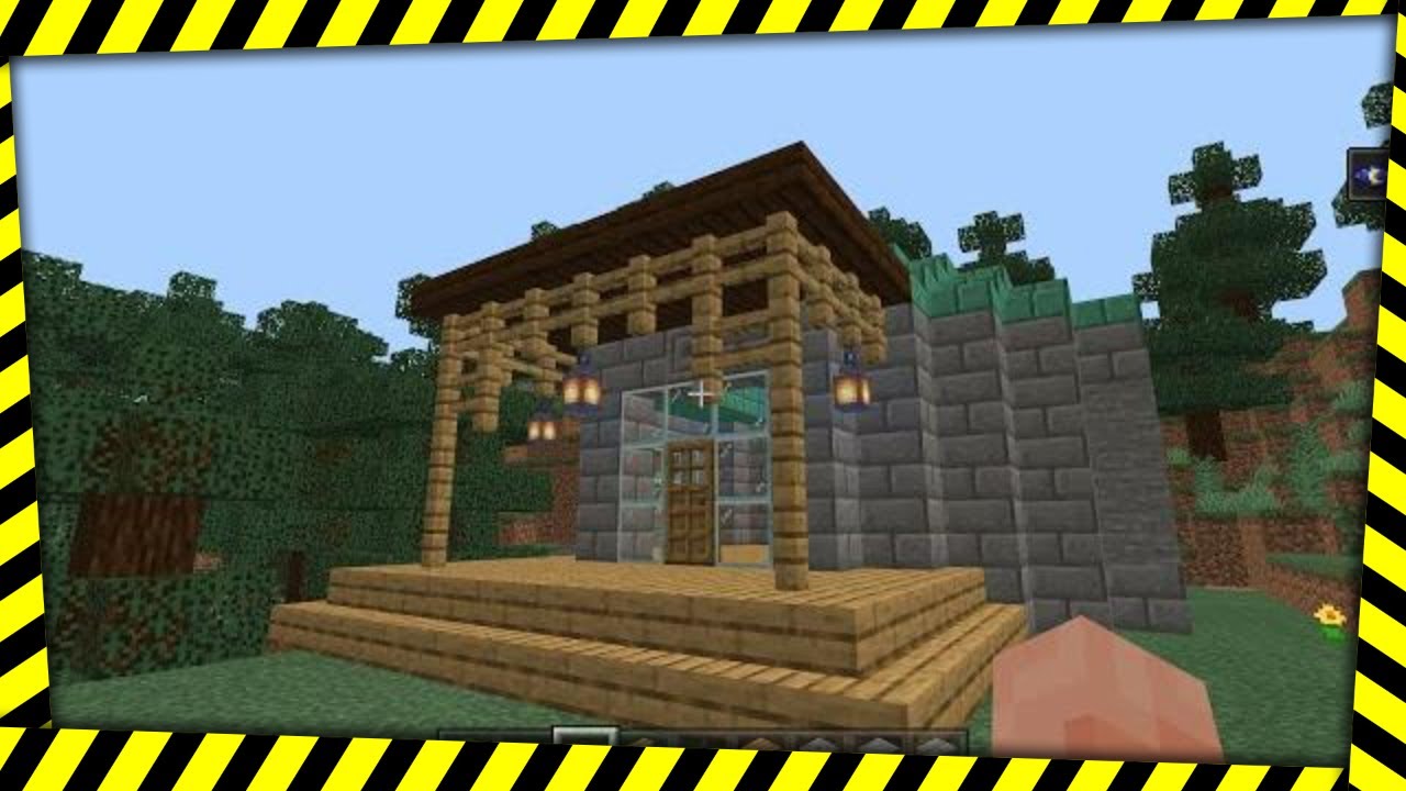Minecraft - How to Make a Circular or Round House in Minecraft - YouTube