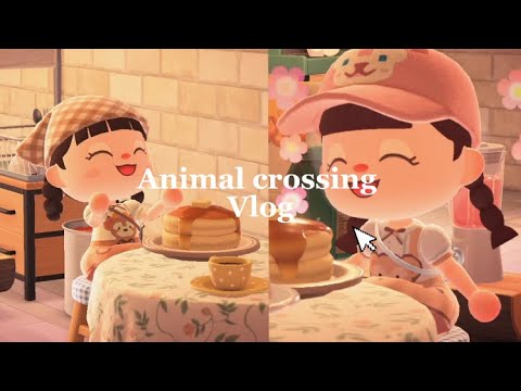 Animal crossing vlog ︎ | ft.Faith | sleep over|aesthetic vlog | lofi ...