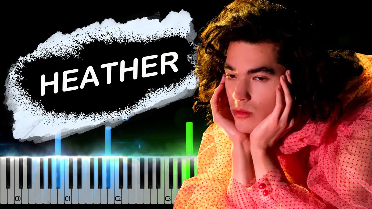 Conan Gray - Heather Piano Tutorial - YouTube