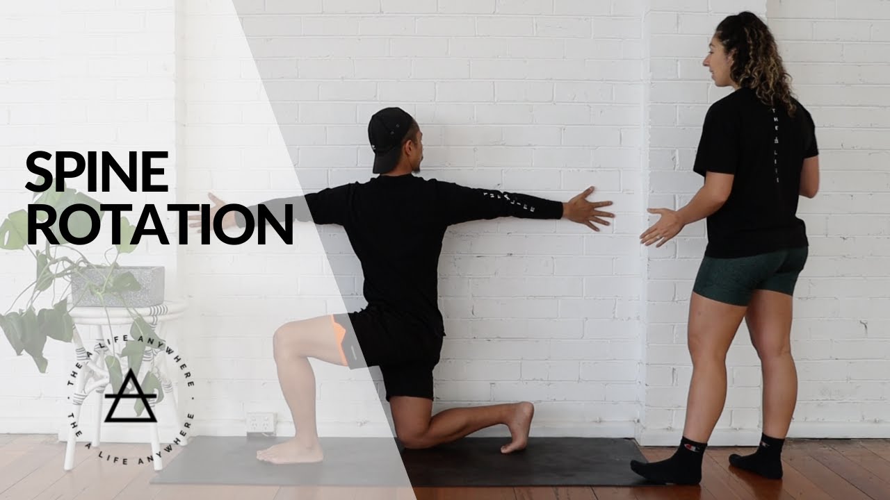 Spine Rotation Drills - YouTube